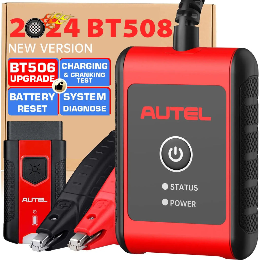 Autel MaxiBAS BT508 Car Battery Tester, 6V 12V Load Tester, 100-2000 C ...