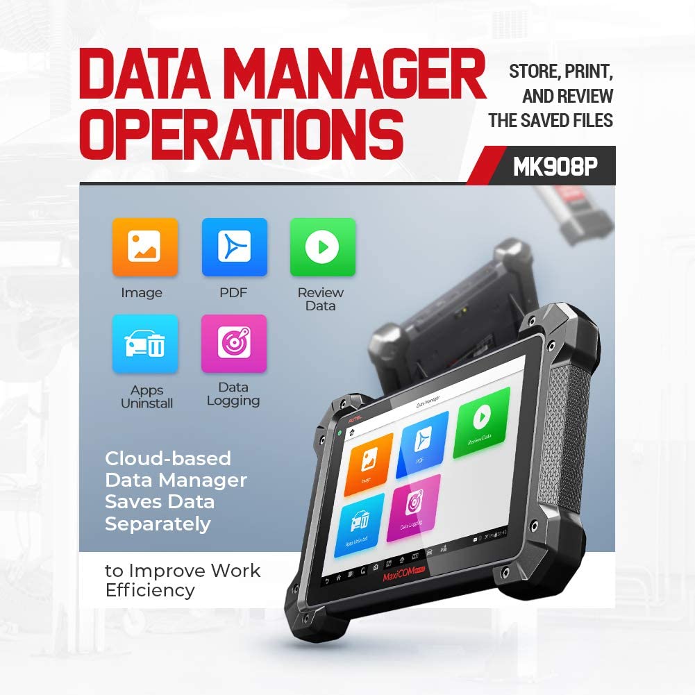 Autel MaxiCOM MK908 Pro II Diagnostic Tool with J2534 ECU Programming ...